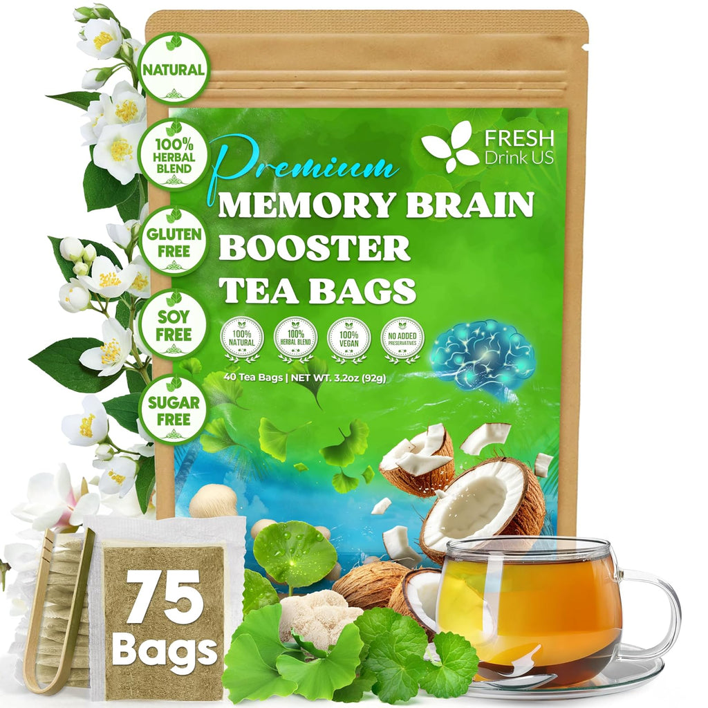 FreshDrinkUS herbal tea for focus