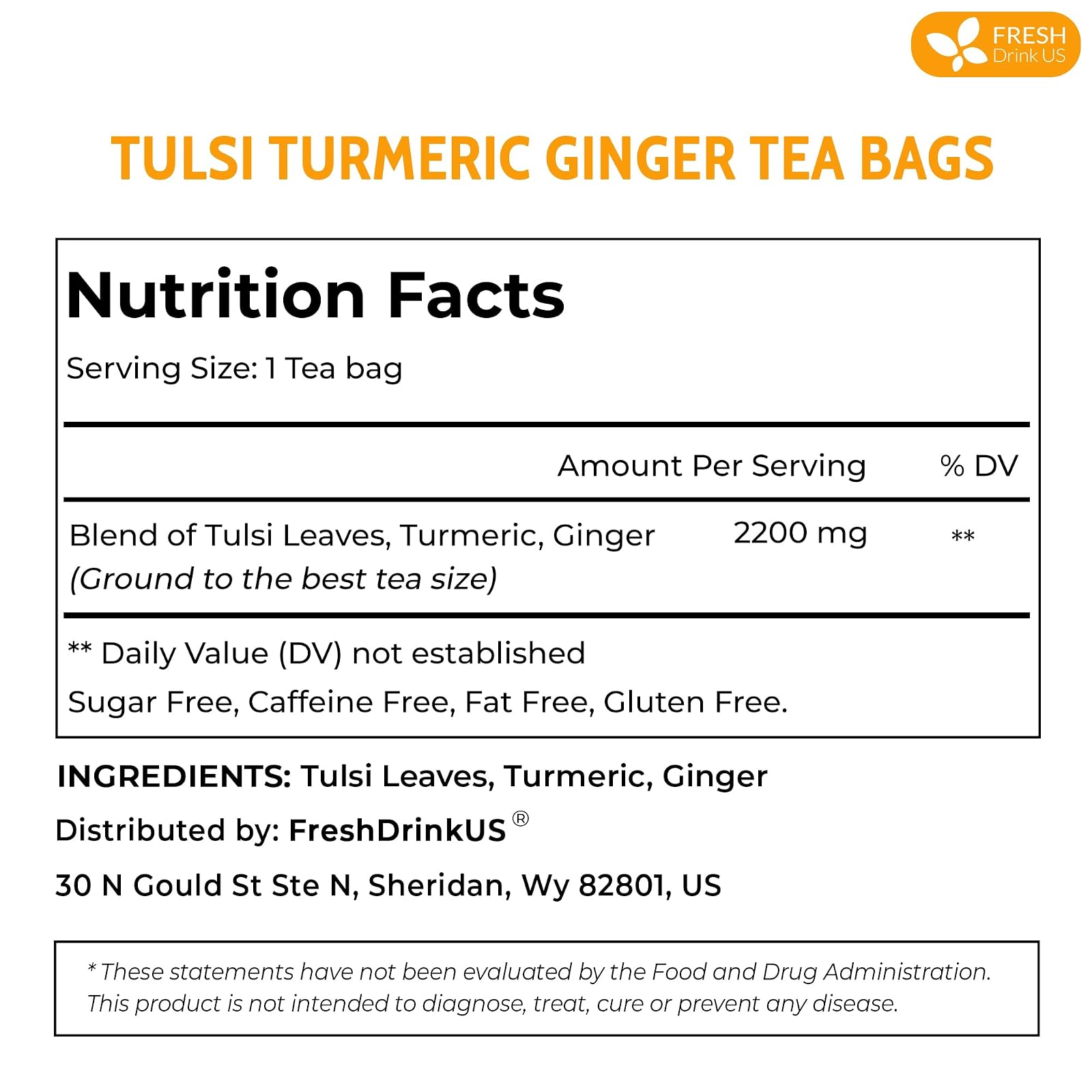 FreshDrinkUS herbal tea for health