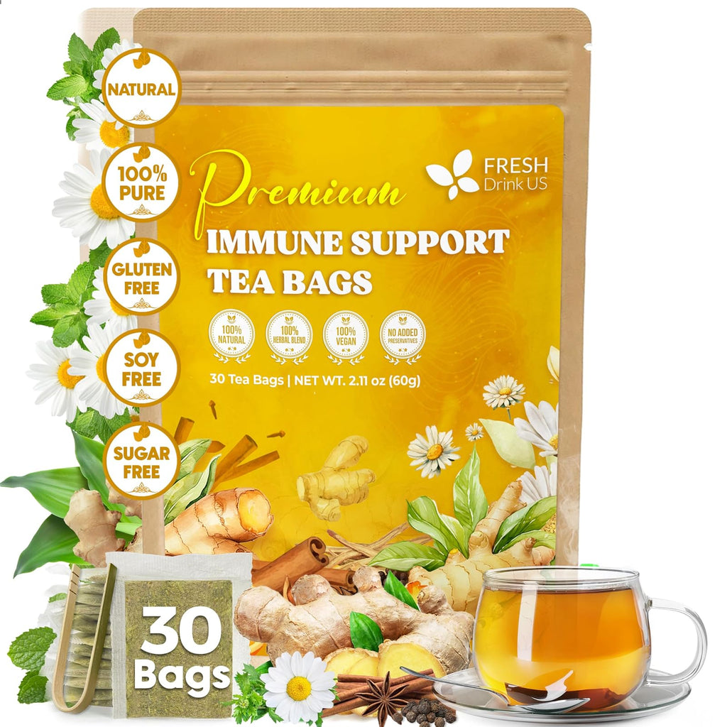 FreshDrinkUS herbal tea for immunity