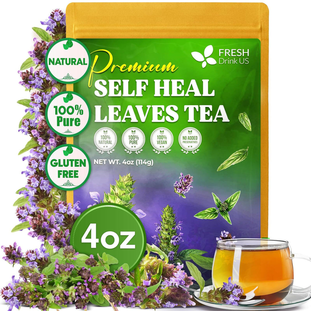 FreshDrinkUS herbal tea loose leaf