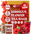FreshDrinkUS hibiscus flower tea bags