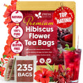 FreshDrinkUS hibiscus flowers herbal tea