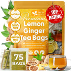 FreshDrinkUS lemon ginger herbal tea