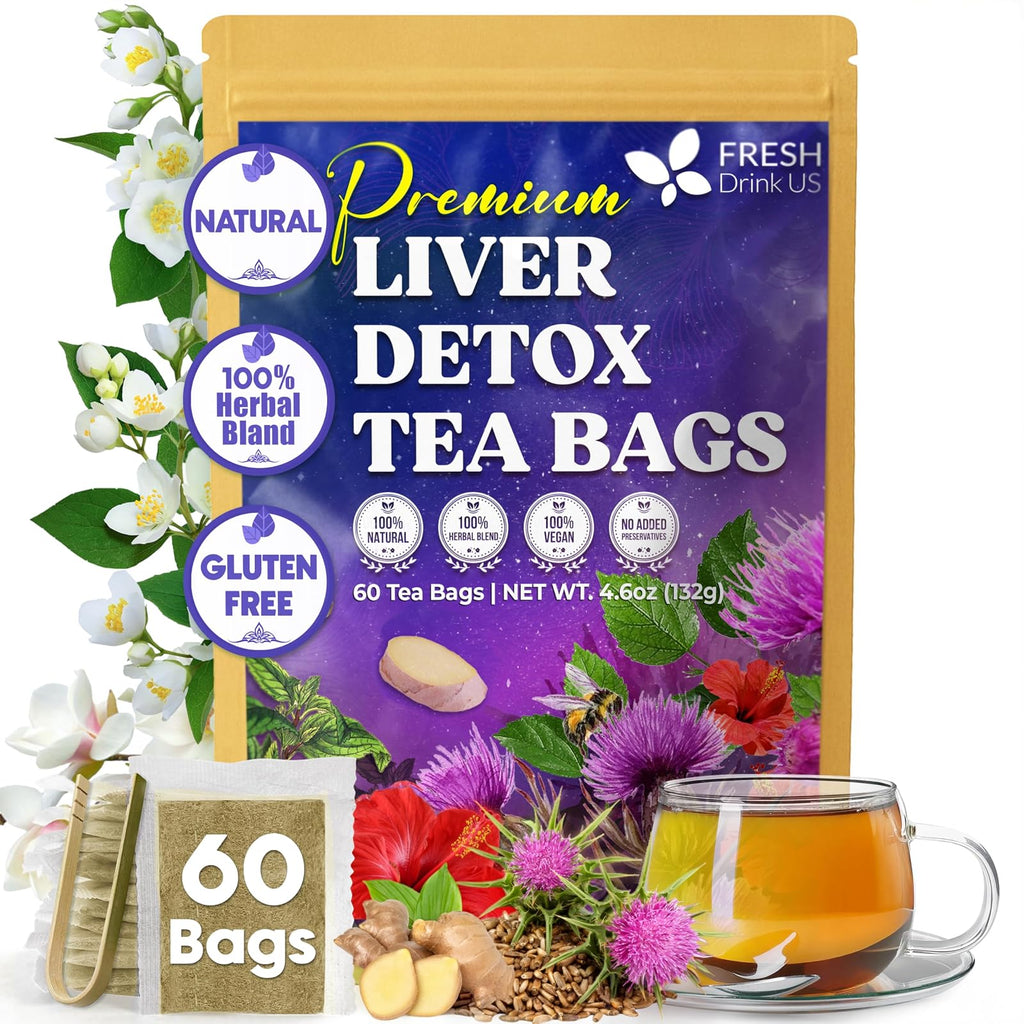 FreshDrinkUS liver detox herbal tea