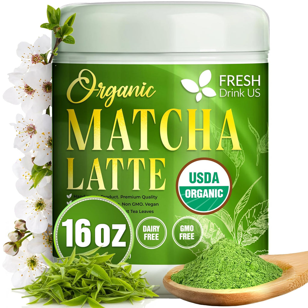 FreshDrinkUS matcha latte powder blend
