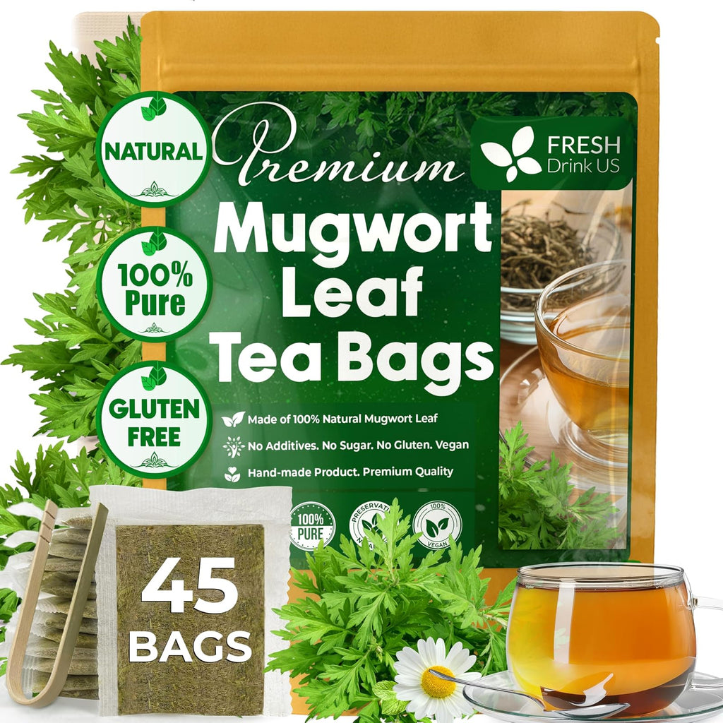 FreshDrinkUS mugwort leaf tea bags
