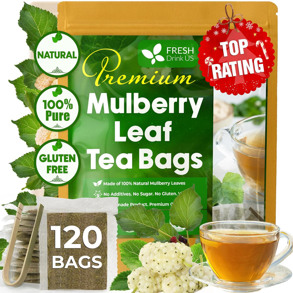 FreshDrinkUS mulberry leaf tea bags
