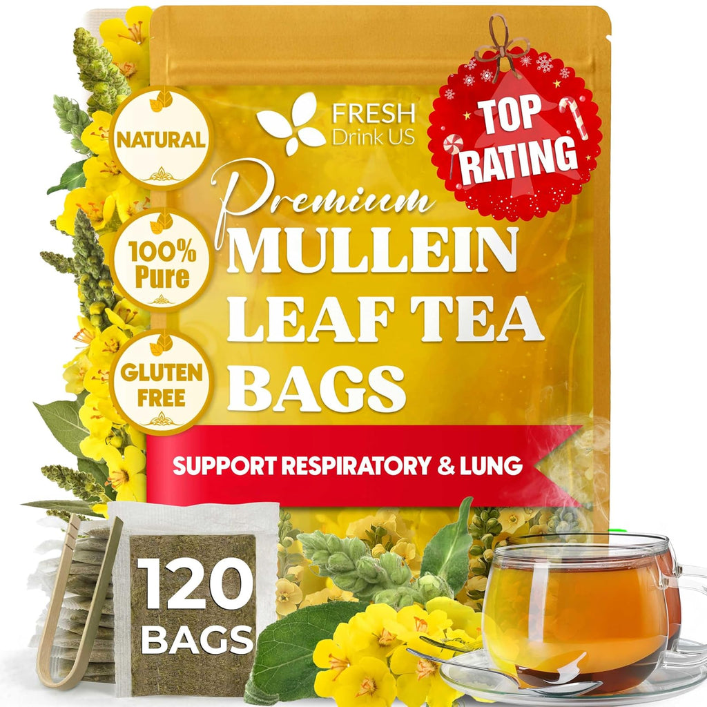 FreshDrinkUS Mullein Leaf Tea bags