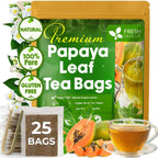 FreshDrinkUS papaya leaf herbal tea bags