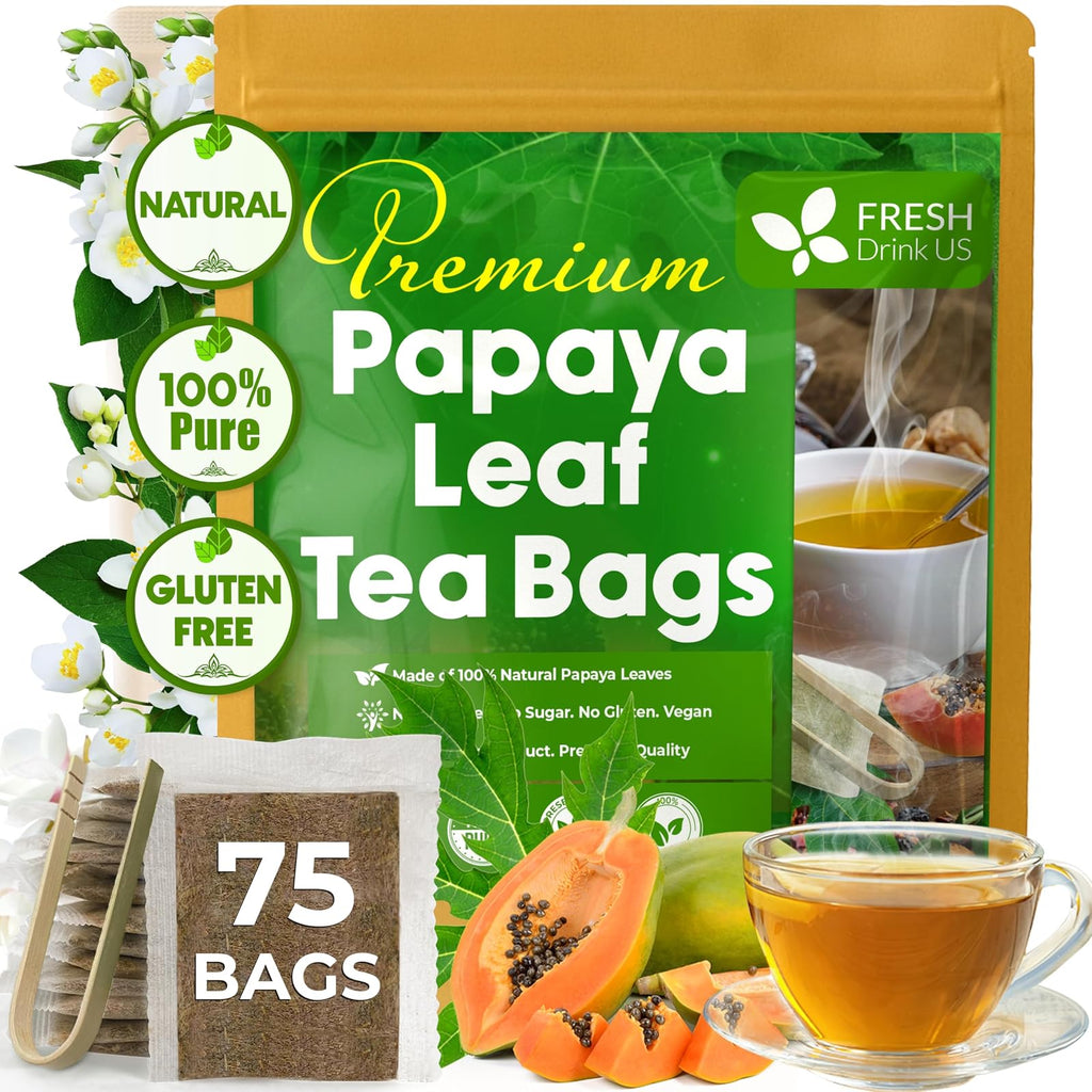 FreshDrinkUS papaya leaf herbal tea