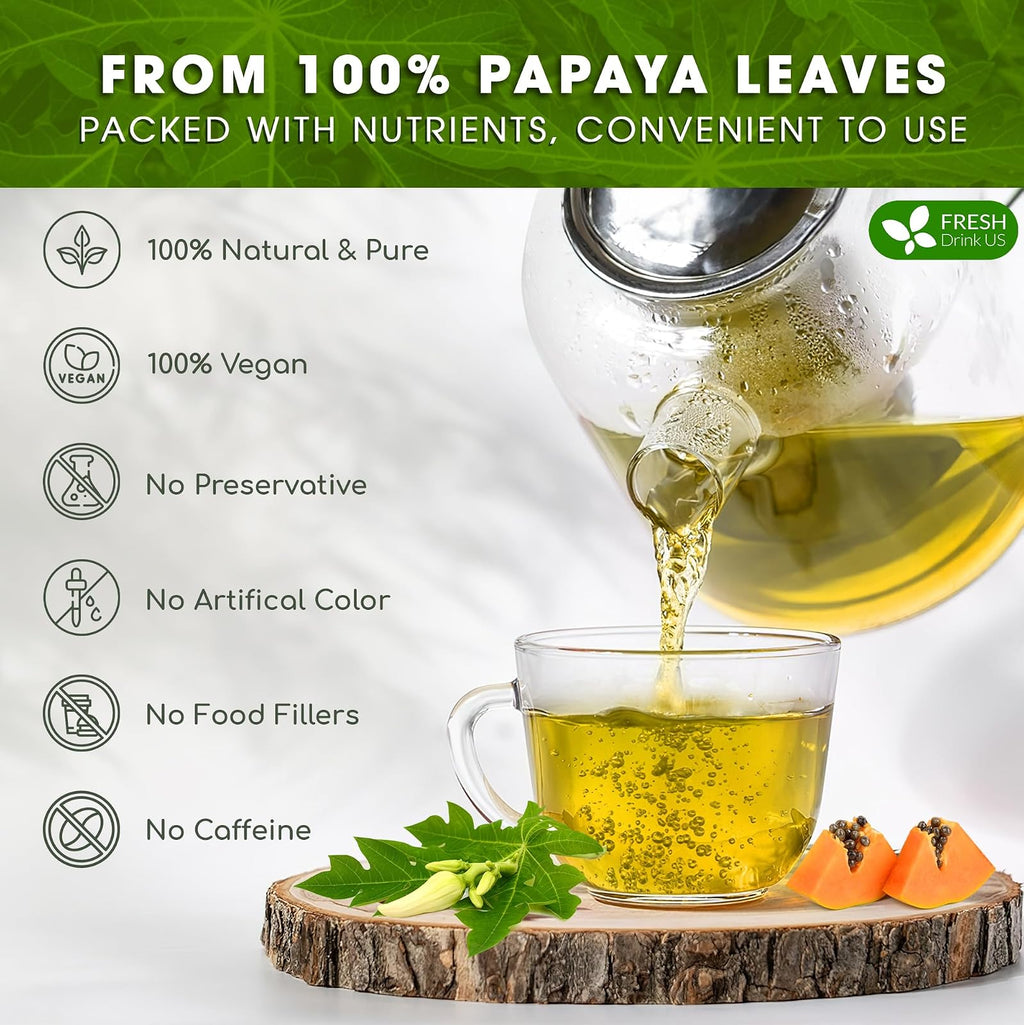 FreshDrinkUS papaya tea for wellness