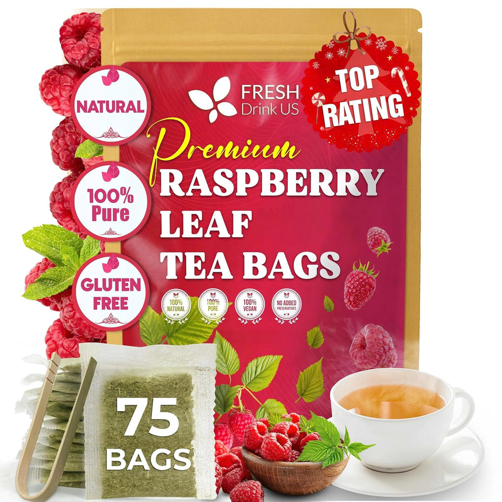 FreshDrinkUS raspberry leaf herbal tea