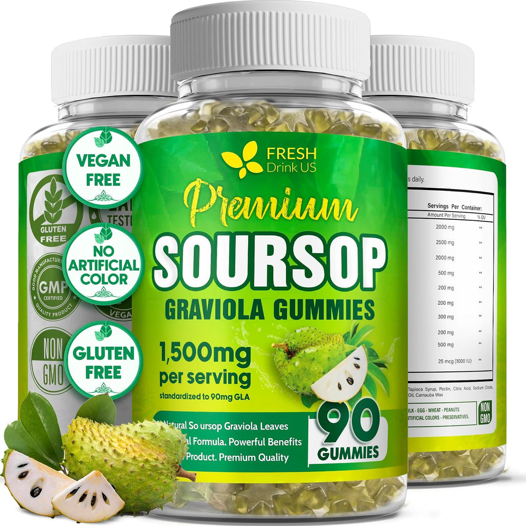 FRESHDRINKUS soursop gummies for wellness