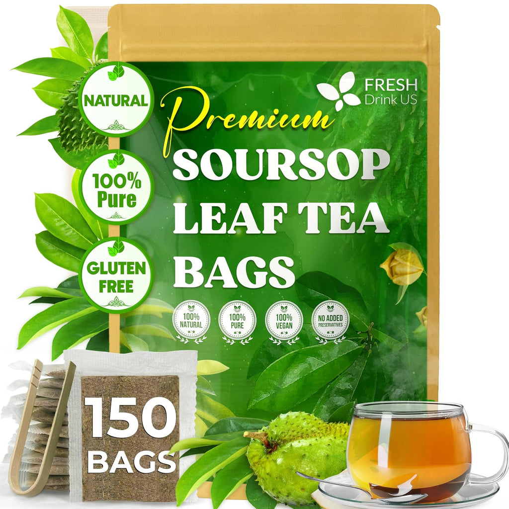 FreshDrinkUS soursop leaf tea bags