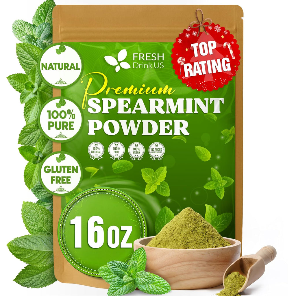 FreshDrinkUS spearmint herbal tea powder