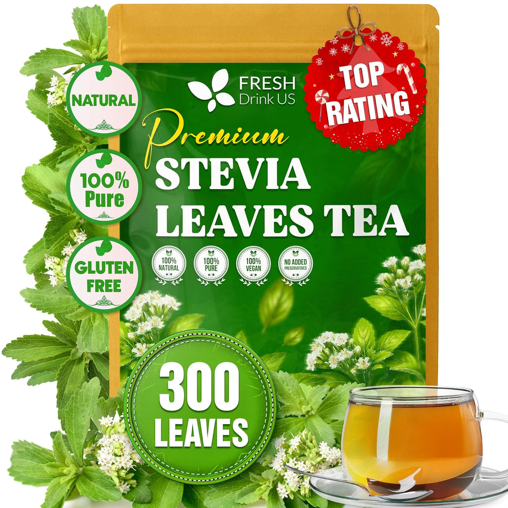 FreshDrinkUS stevia leaves herbal sweetener