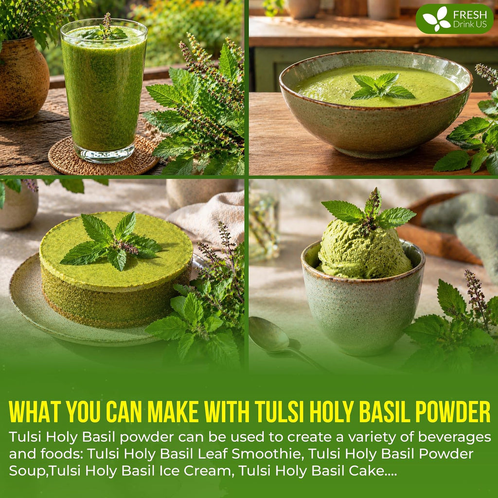 FreshDrinkUS Tulsi powder for daily use