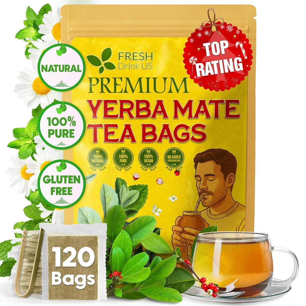 FreshDrinkUS yerba mate tea bags