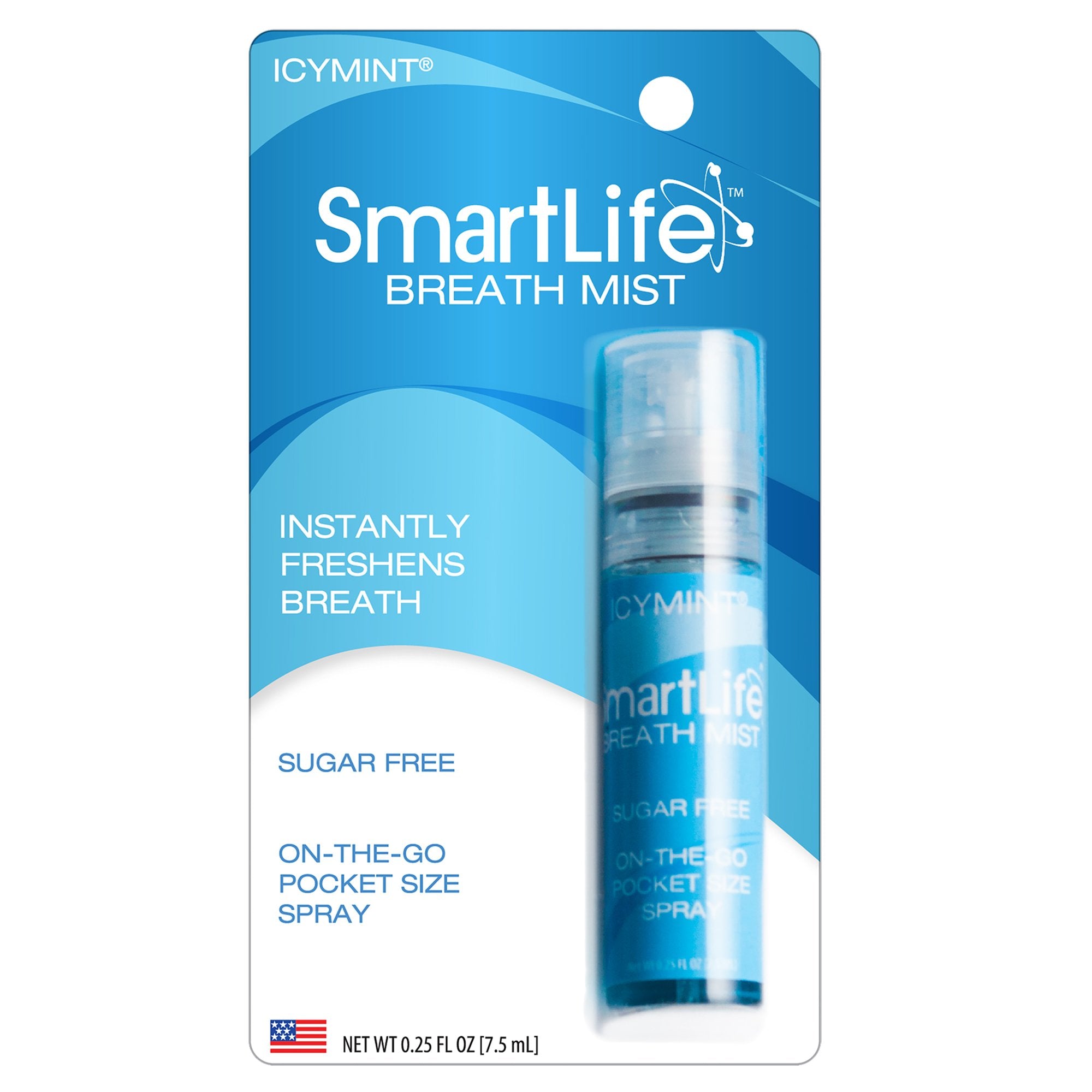 freshen breath with SmartLife spray