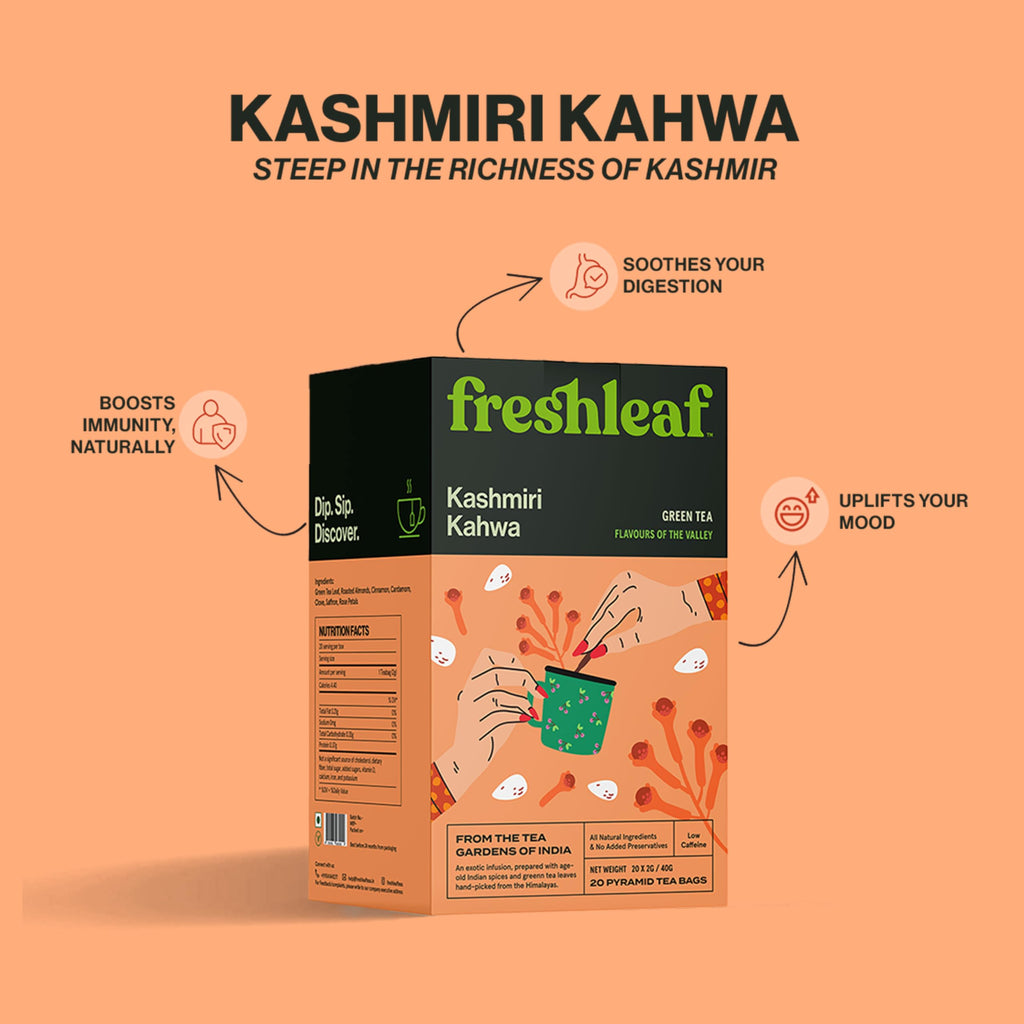 FreshLeaf green tea caffeine content