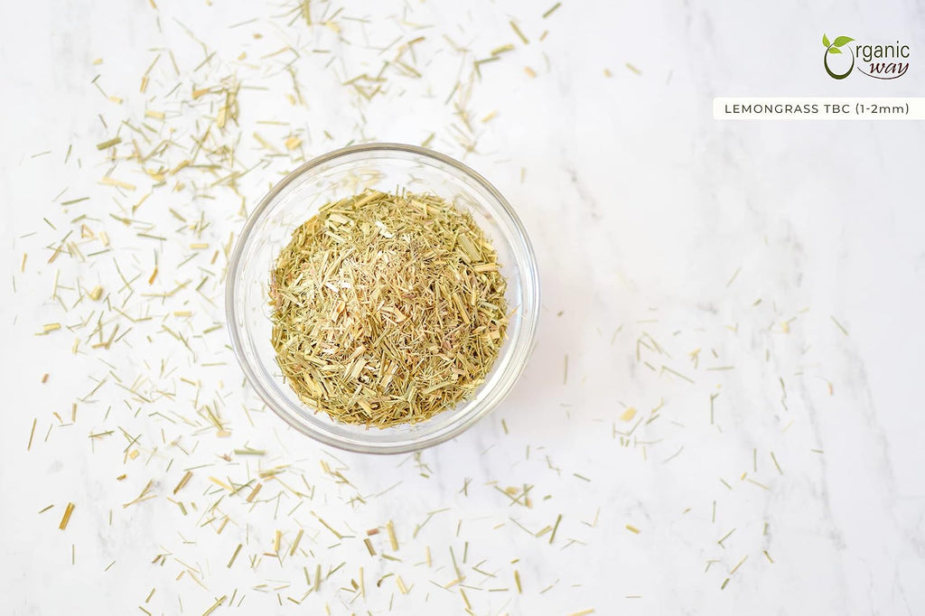 freshly cut lemongrass for recipes