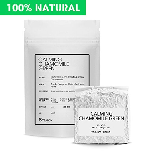 freshly delivered green tea