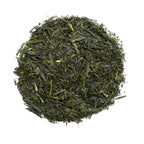 freshly harvested Fukamushi green tea