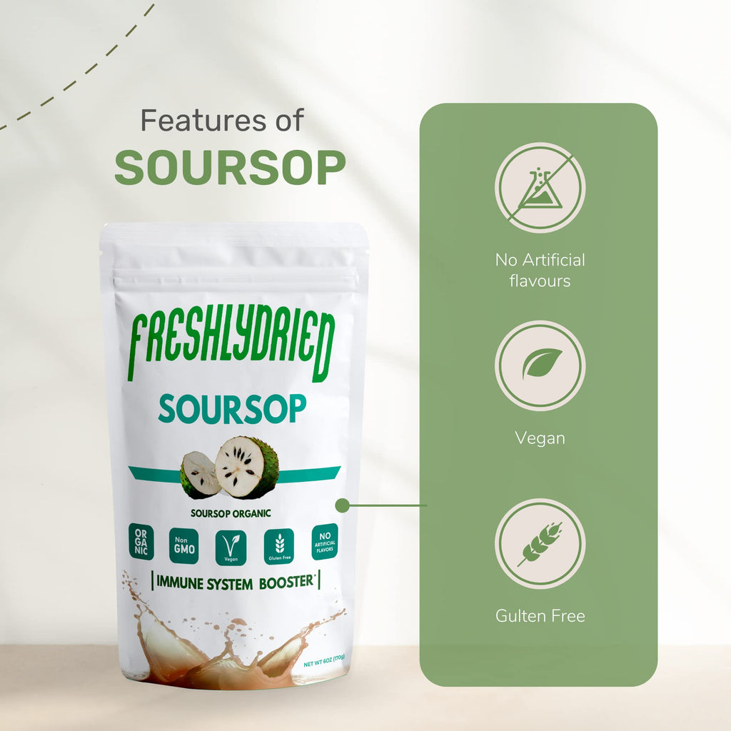 freshlydried soursop energy boosting supplement