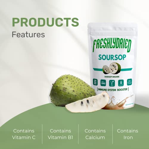 freshlydried soursop for overall health