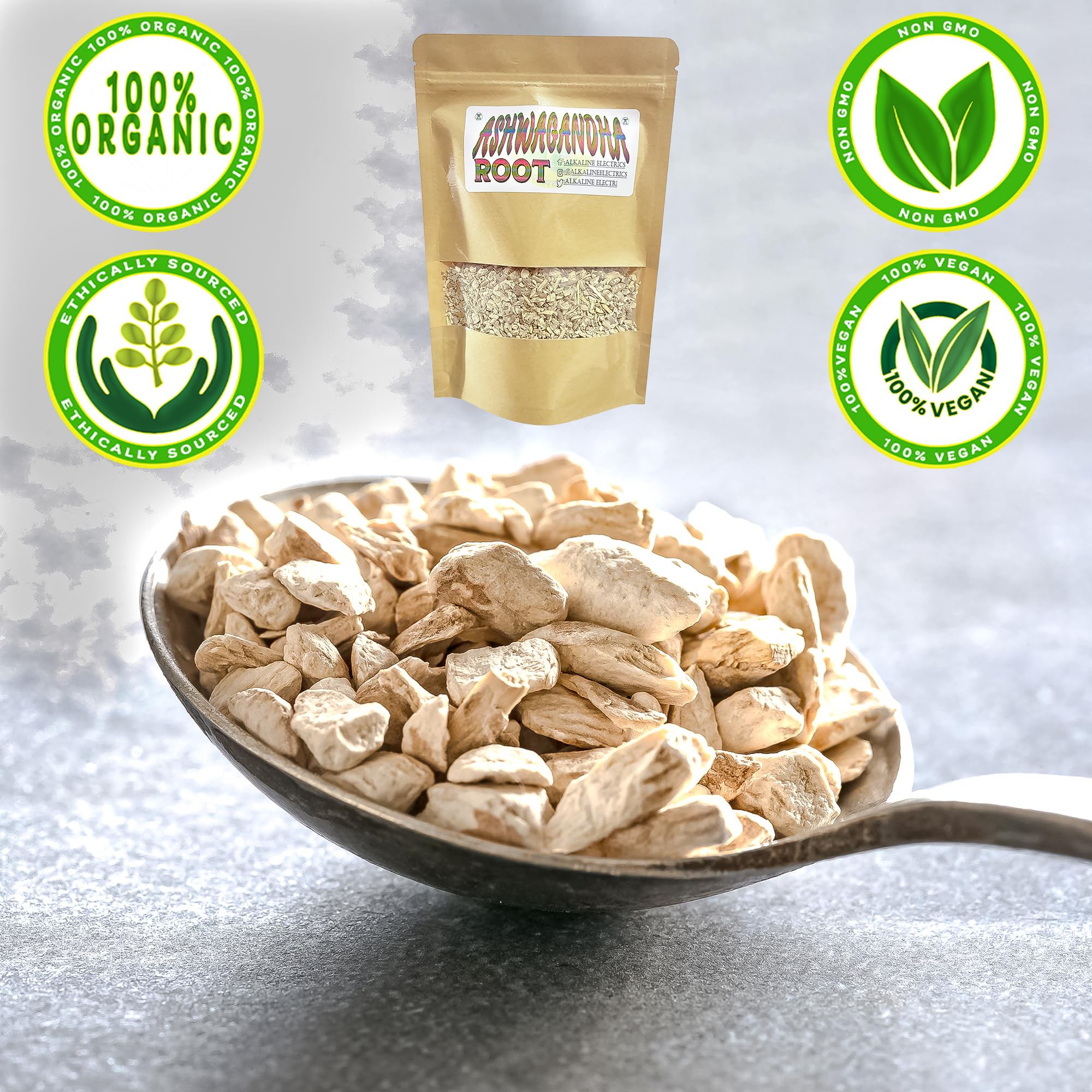 freshness resealable ashwagandha packaging