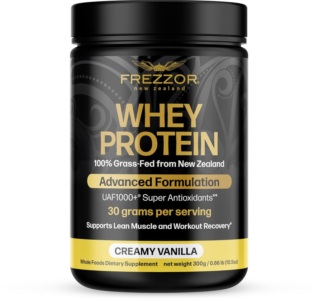 FREZZOR vanilla whey protein powder