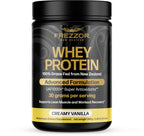 FREZZOR vanilla whey protein powder