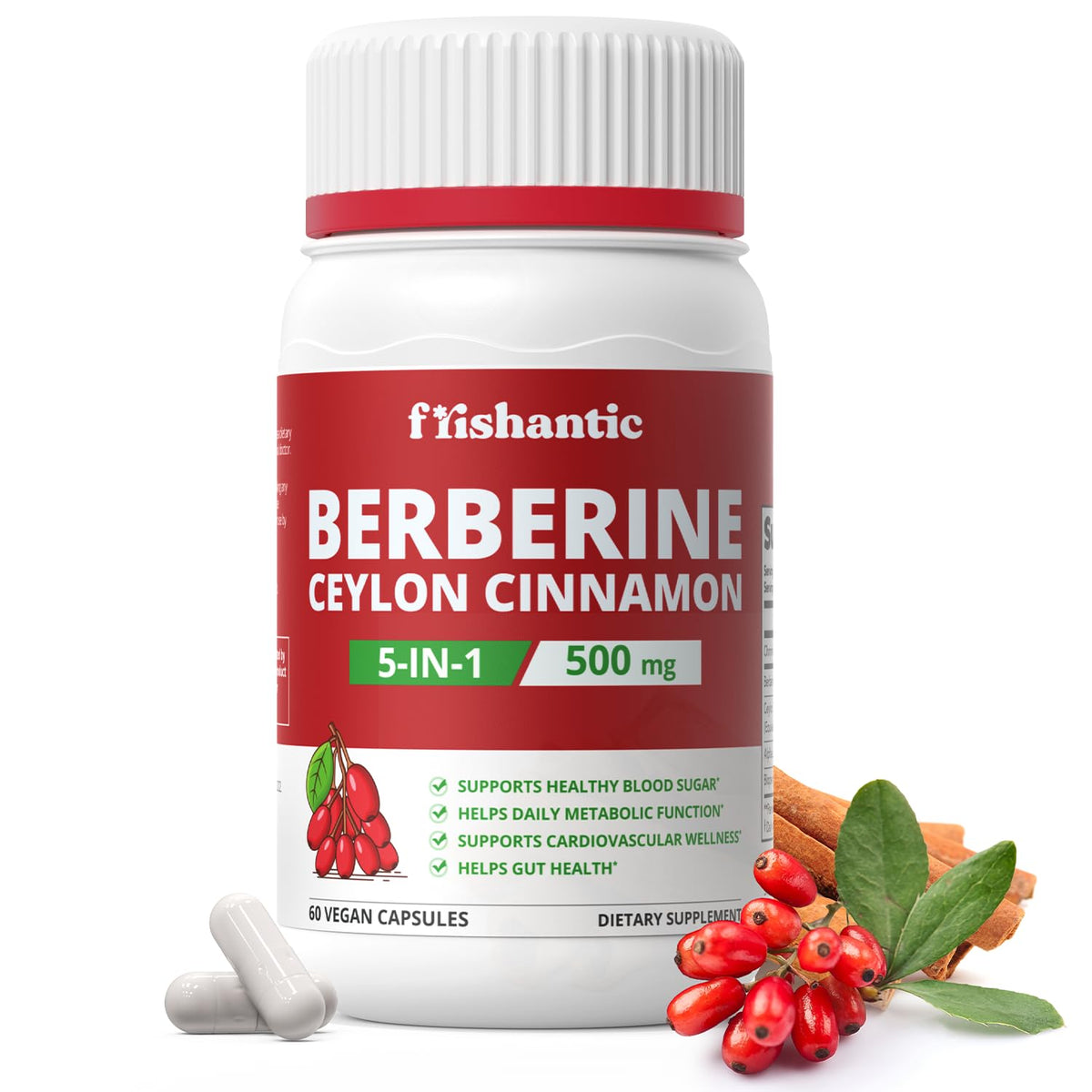 Frishantic Berberine HCL capsules