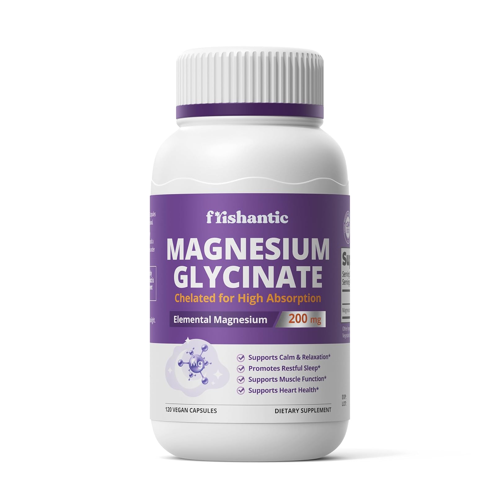 Frishantic magnesium glycinate capsules