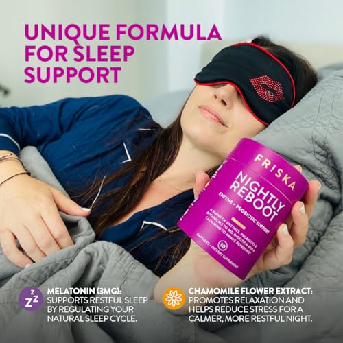Friska capsules support overnight digestion