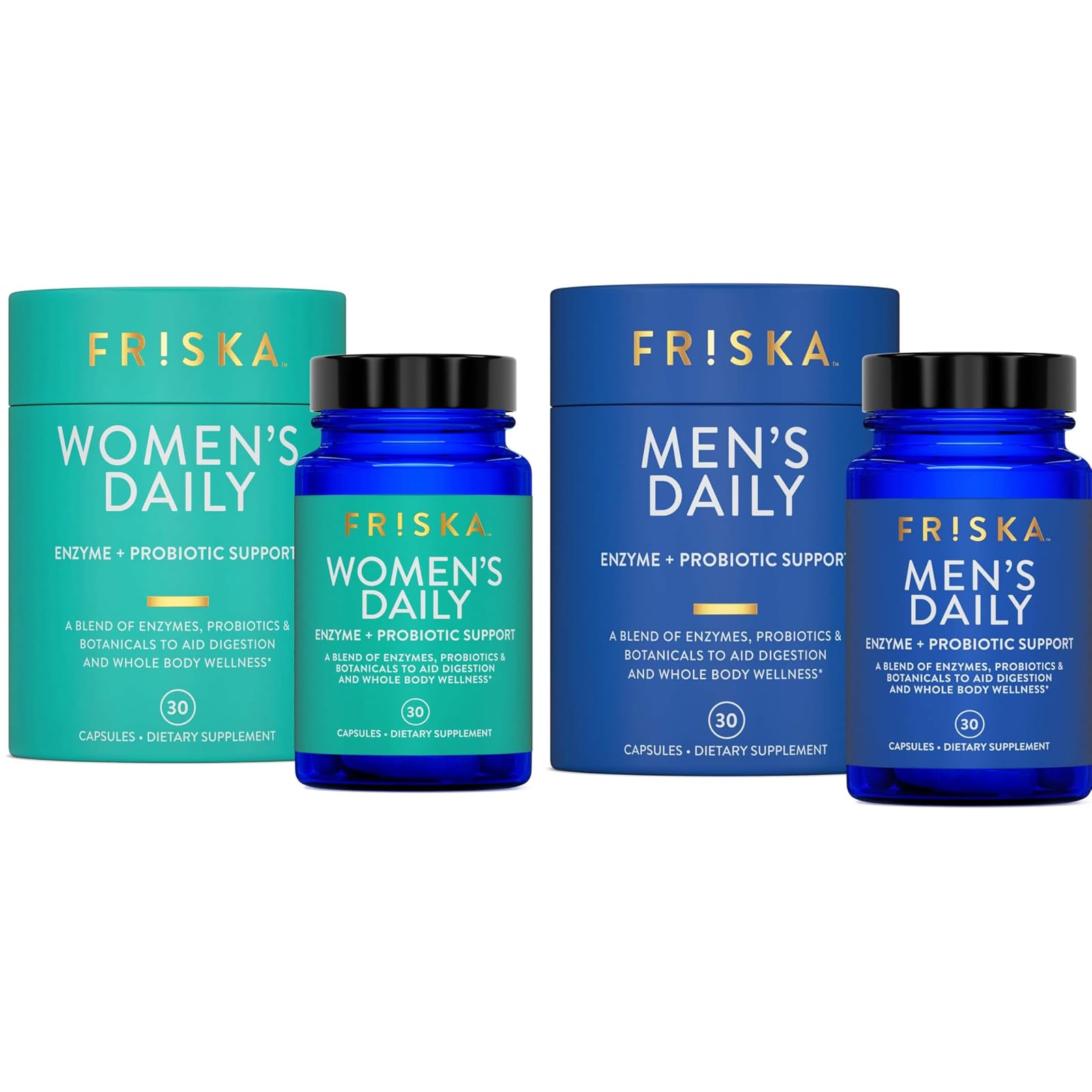 FRISKA Daily Bundle multivitamins for energy
