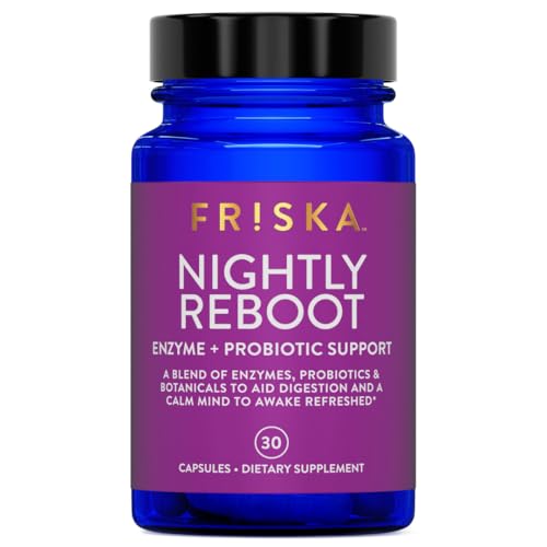 Friska digestive enzymes for nighttime relief