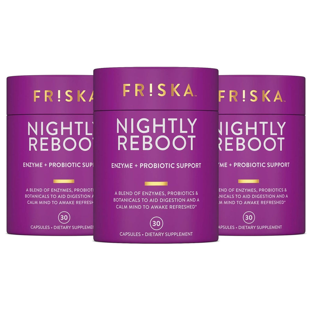 Friska digestive enzymes for nighttime relief