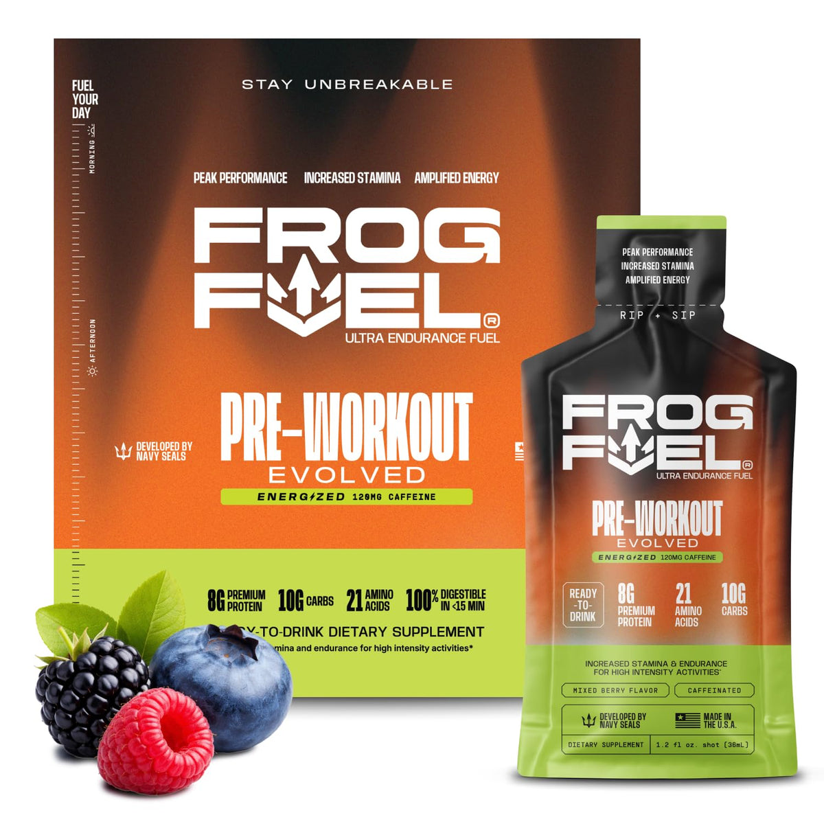 Frog Fuel energy gel for athletes