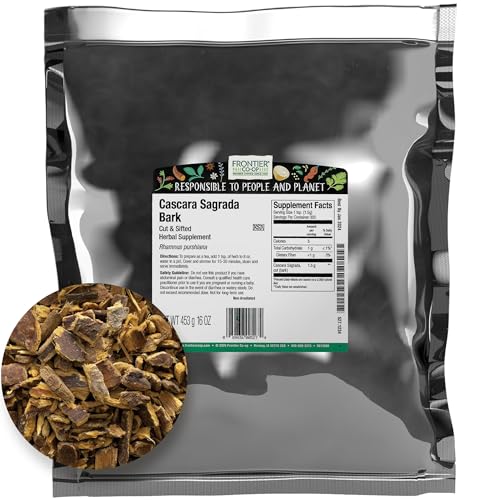 Frontier Co-op Cascara Sagrada herbal tea