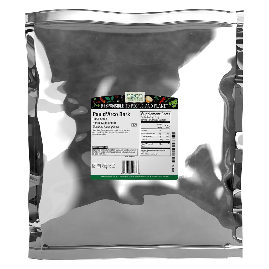 Frontier Co-op Pau d'Arco herbal tea