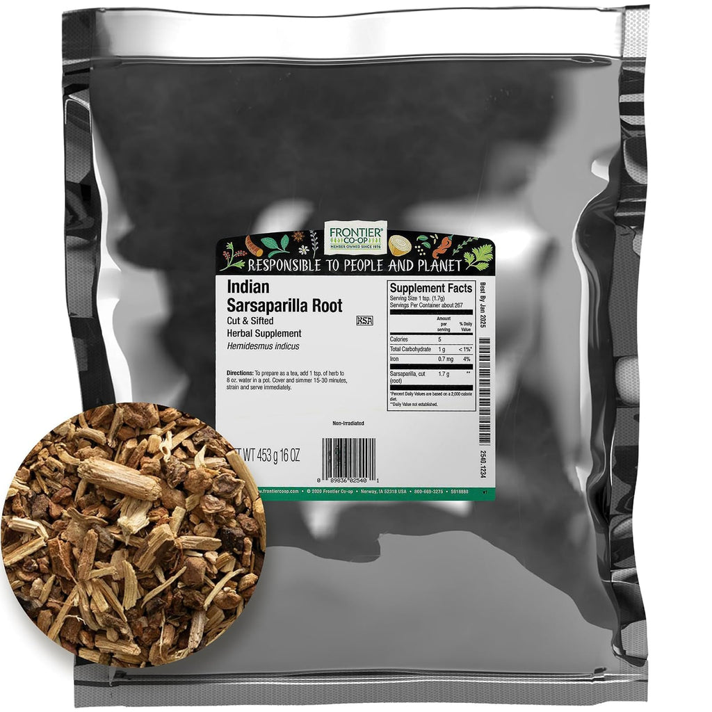 Frontier Co-Op sarsaparilla root tea