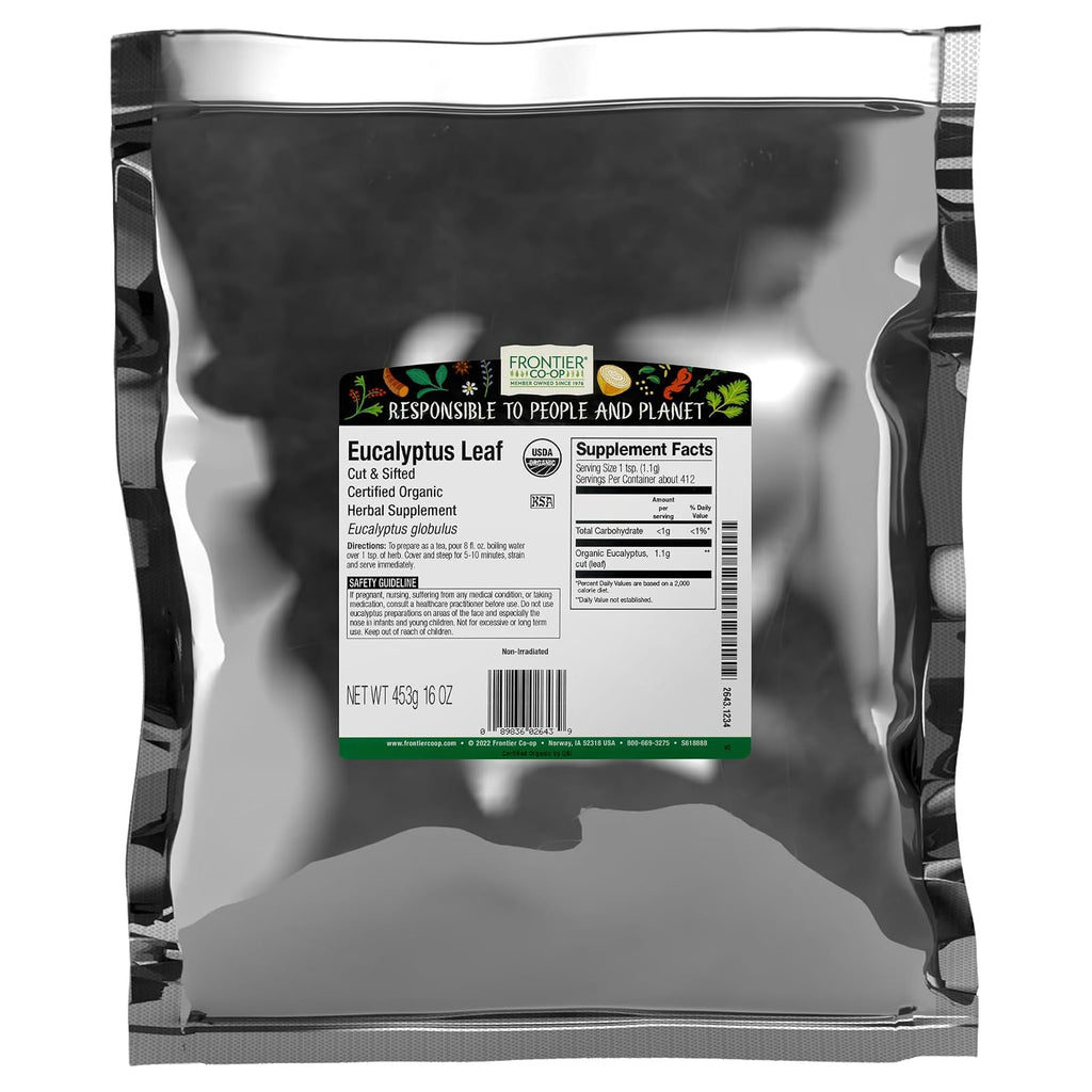 Frontier eucalyptus leaf herbal tea