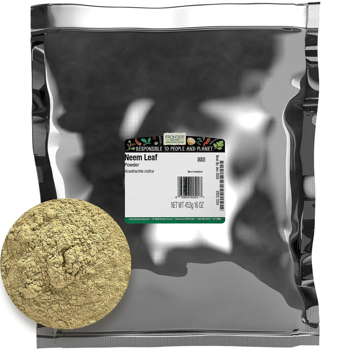 Frontier neem leaf powder benefits