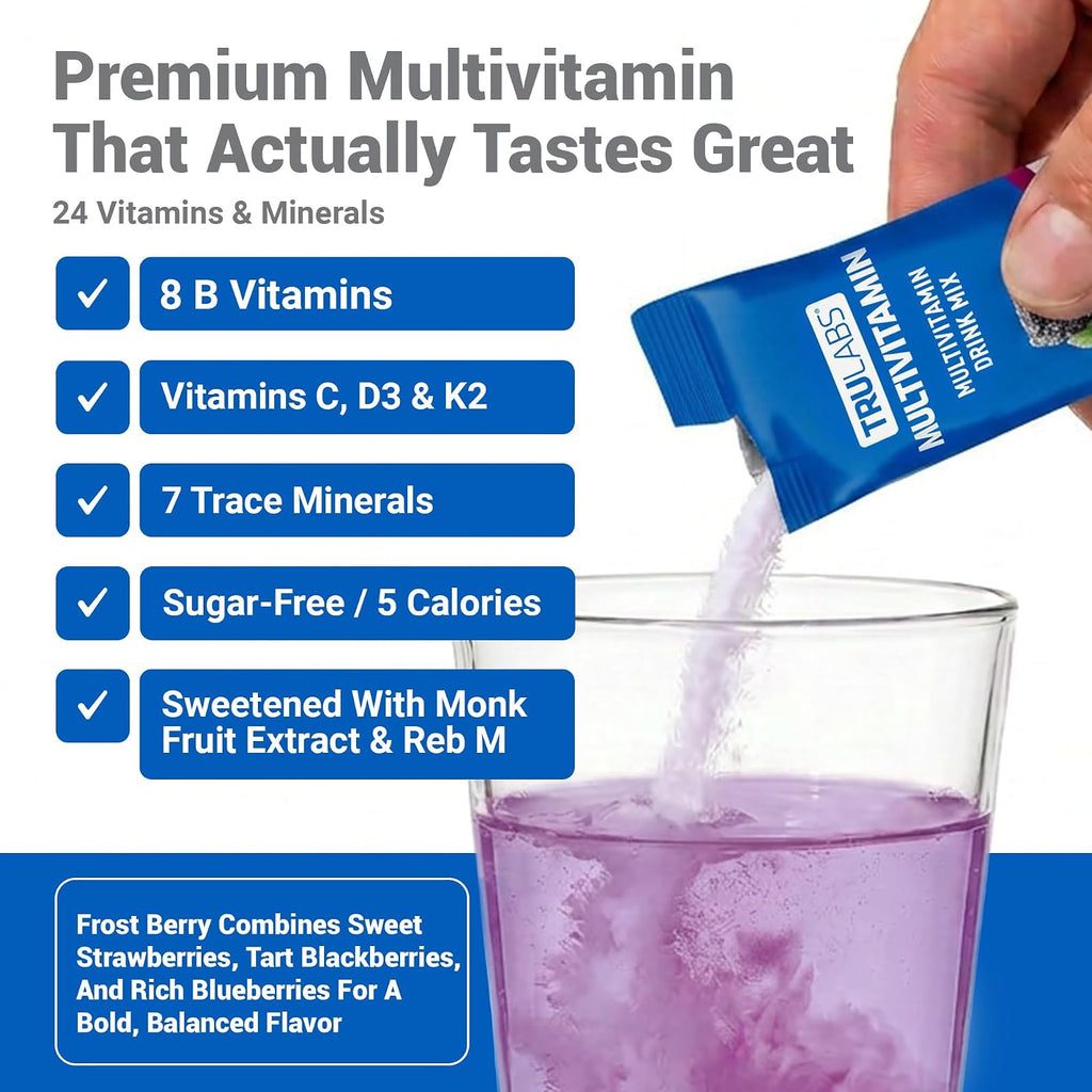 Frost berry flavour vitamin mix