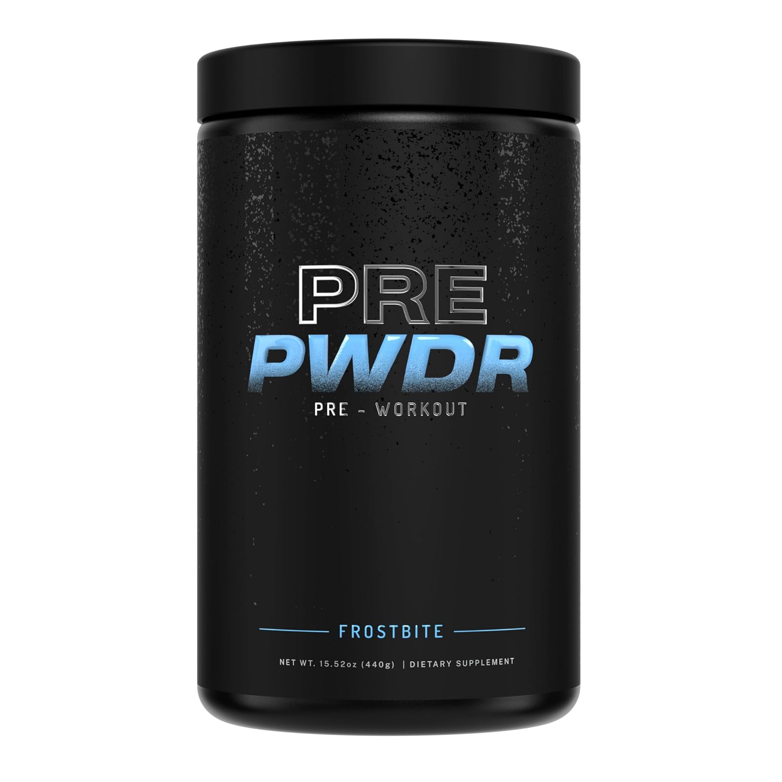 Frostbite pre-workout powder for energy