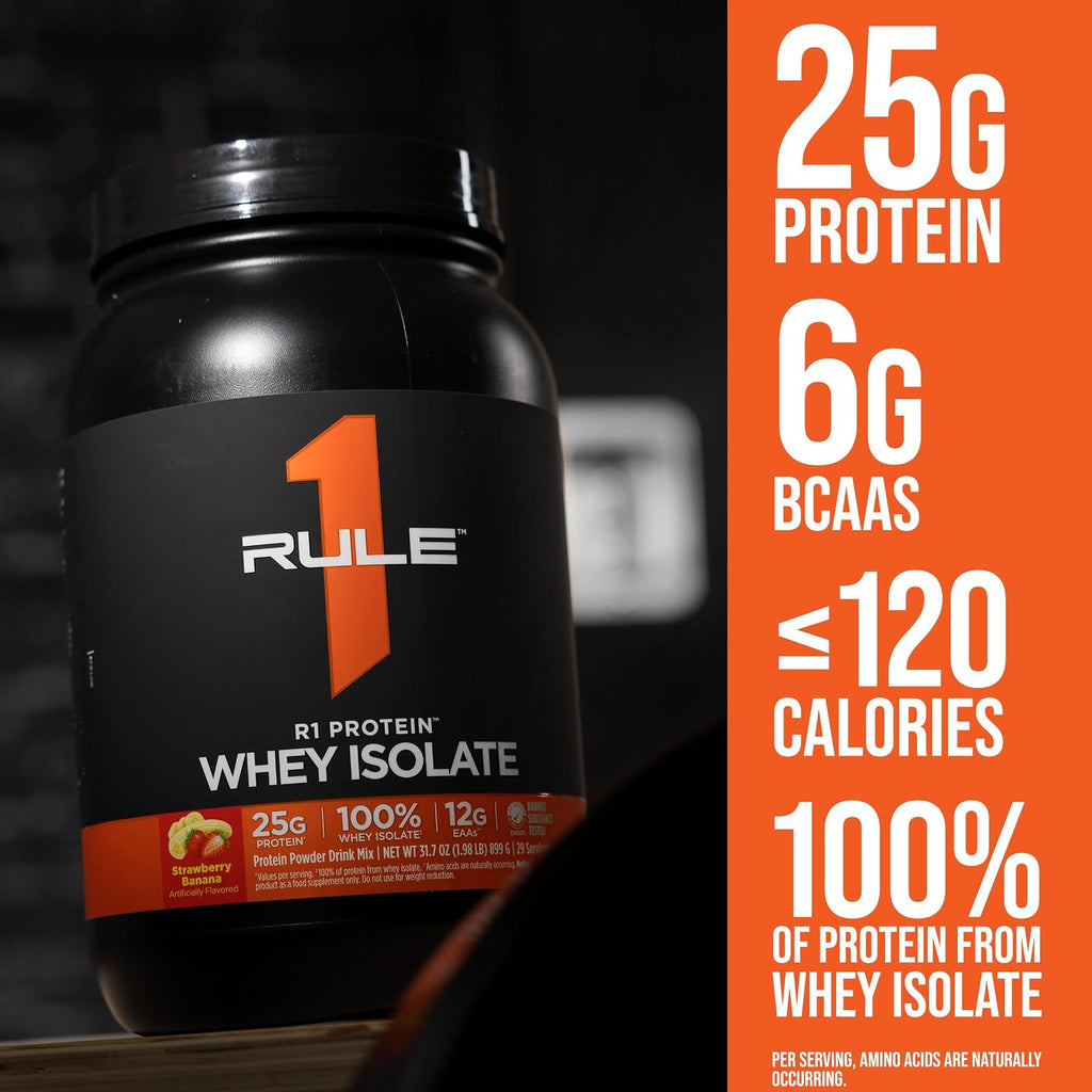 Frozen banana flavour whey protein isolate