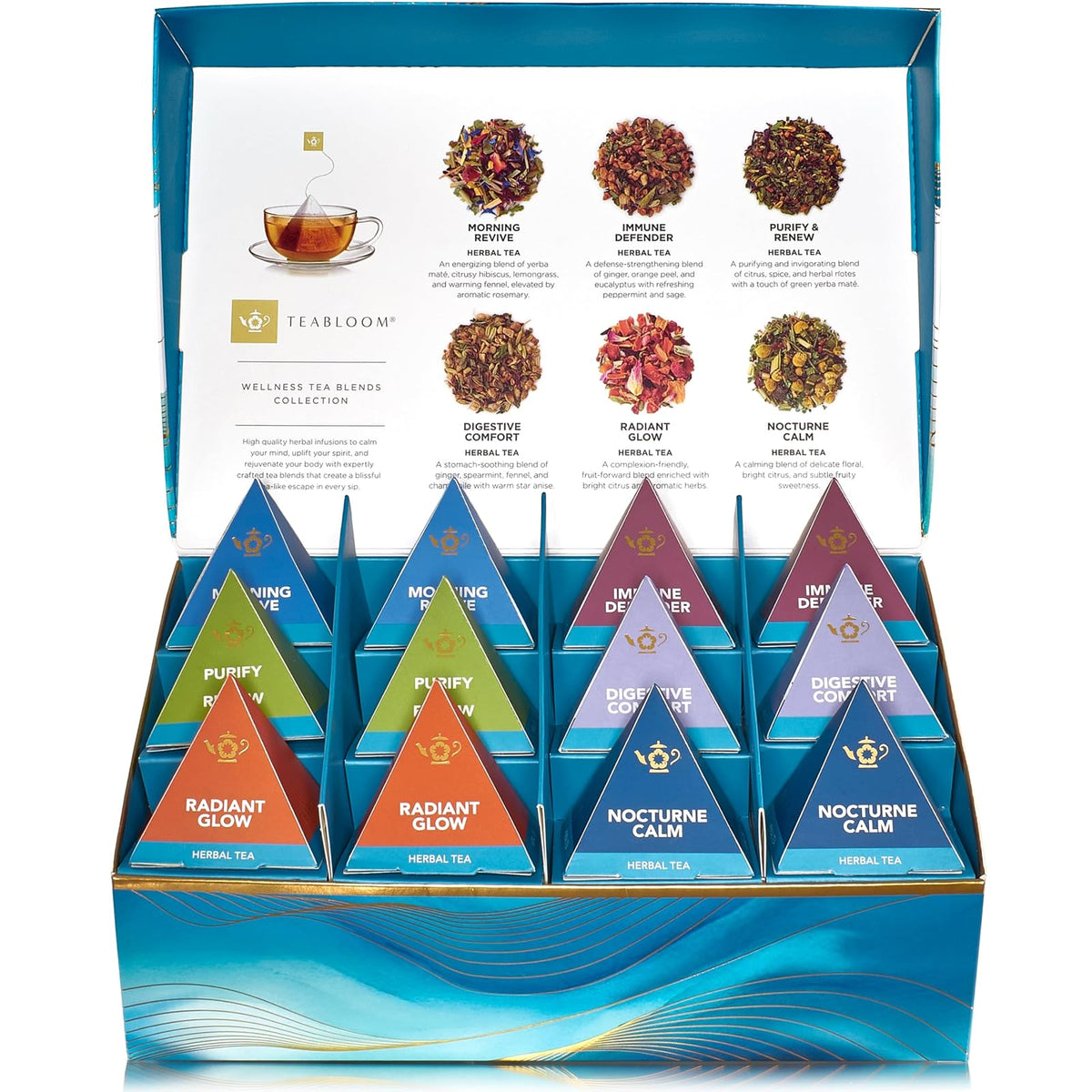 fruit and herbal tea sachets