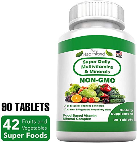 Fruit and vegetable blend vitamins