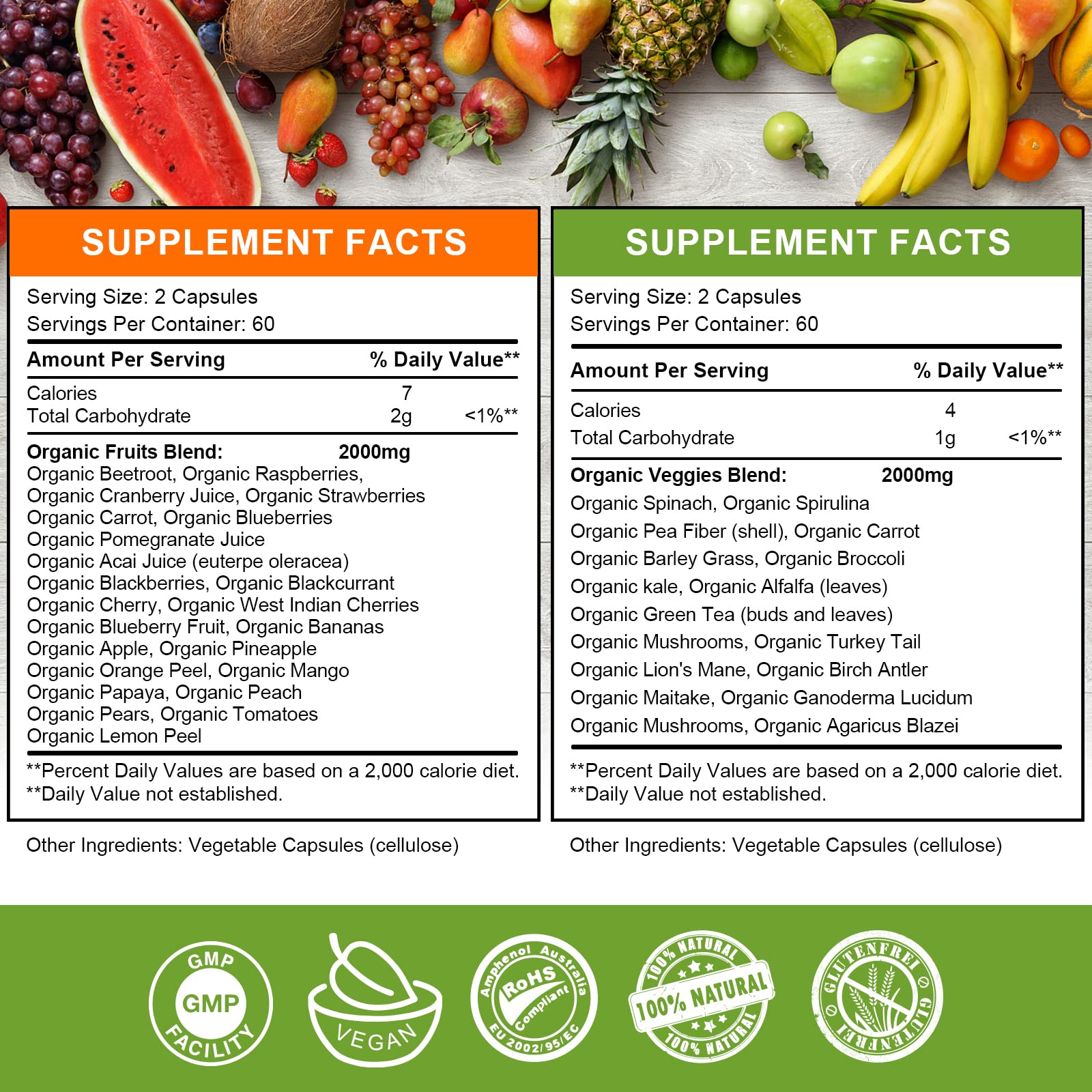 fruit and vegetable nutrient boost